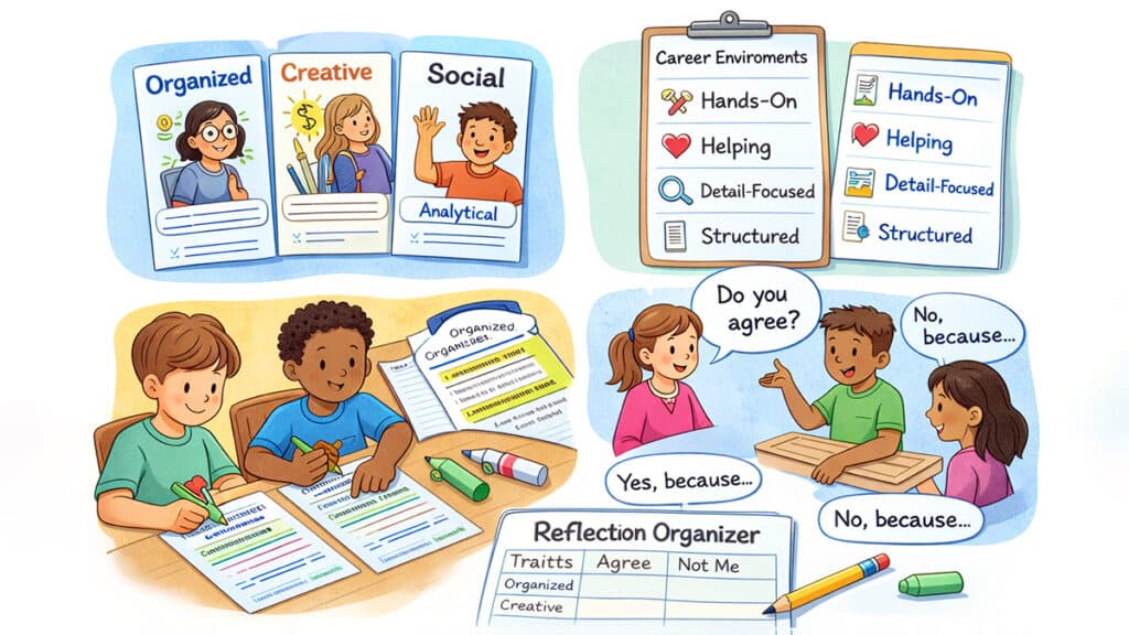 Personality Lesson Plan: Self-Discovery and Career Fit (Grade 7 ...